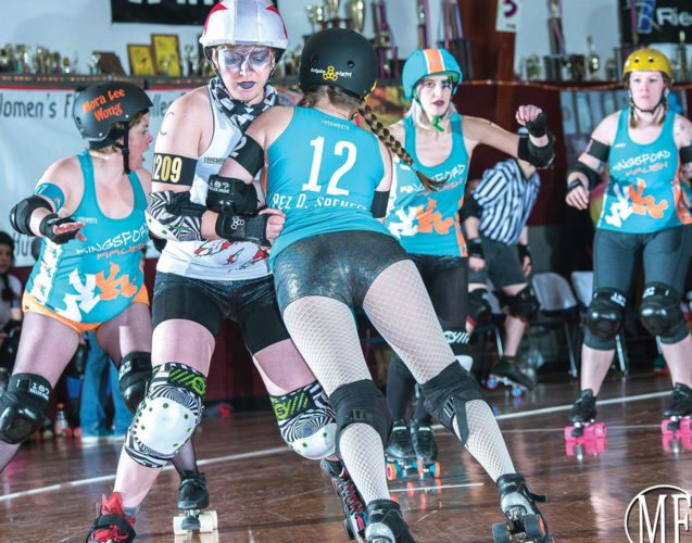 Kingsford Krush: Roller derby team blockin’ and jammin’ once again ...